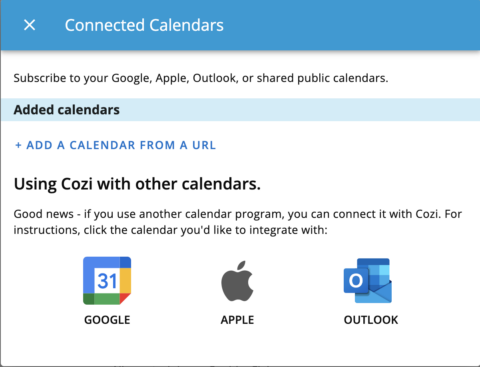 Cozi Web Quick Start Guide | Cozi Family Organizer