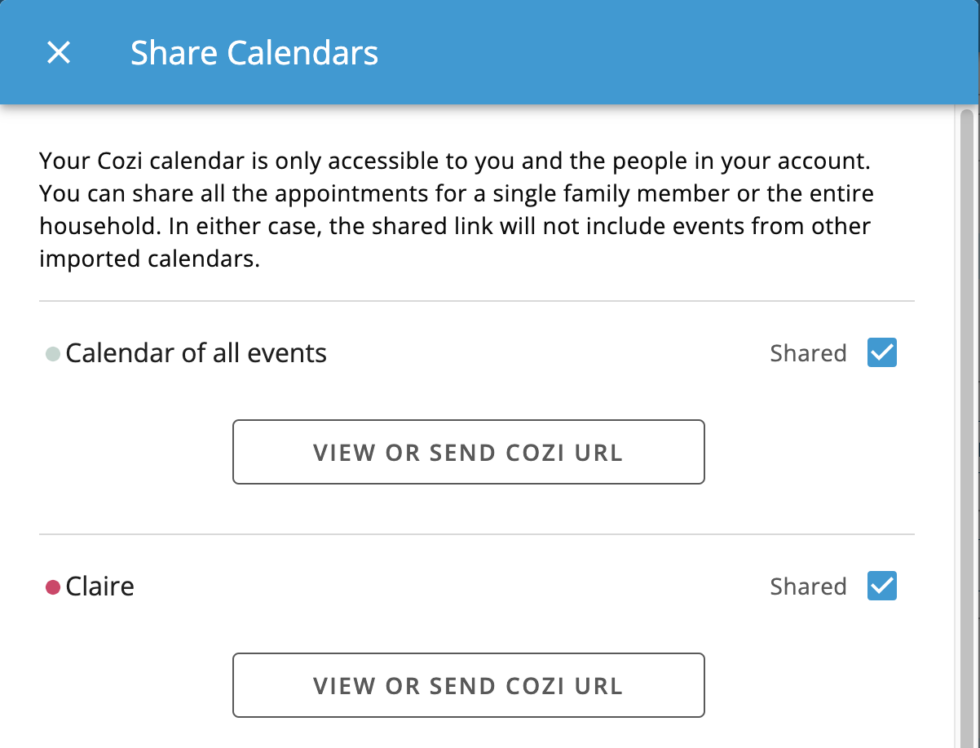 Cozi Web Quick Start Guide | Cozi Family Organizer