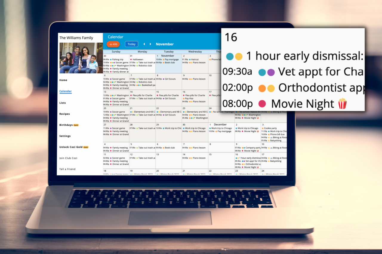 What's New in the Cozi Web Experience | Cozi Family Organizer